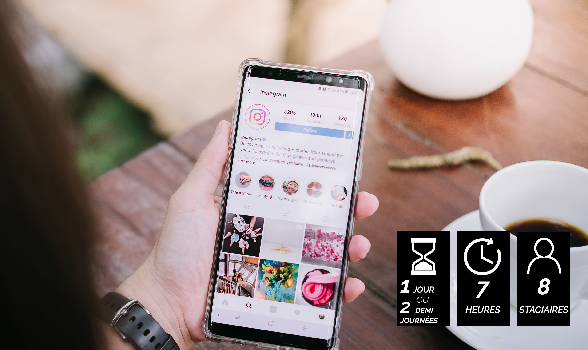 Formation Instagram à Bourges - DI Formations